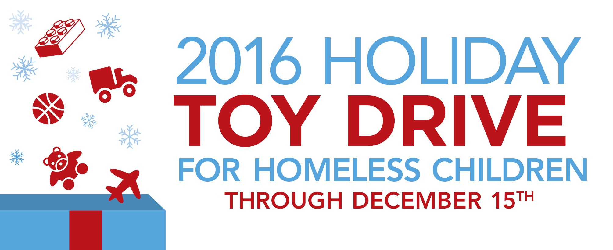 Holiday Toy Drive for Homeless Children - Weekend Jaunts