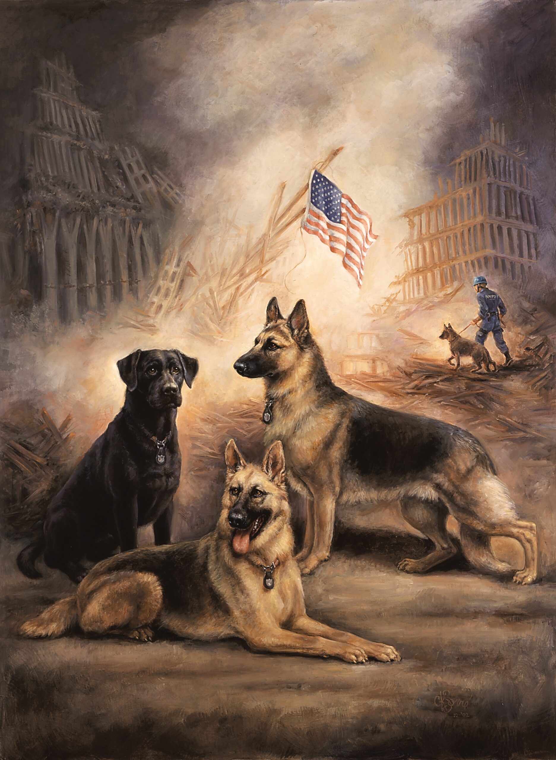 Art Contest: Salute to Search & Rescue Dogs - Weekend Jaunts